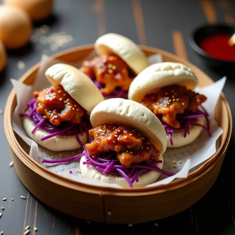 Bao Buns Pollo Teriyaki, Receta Rápida | ZonaDeSabor